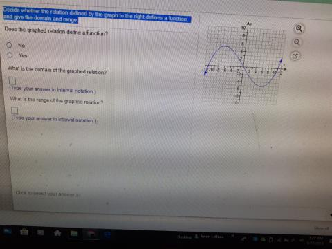 Solved Decide whether the relation defined by the graph to | Chegg.com
