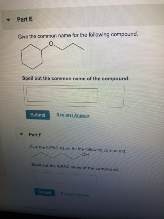 Solved Give the IUPAC name for the following compound and | Chegg.com