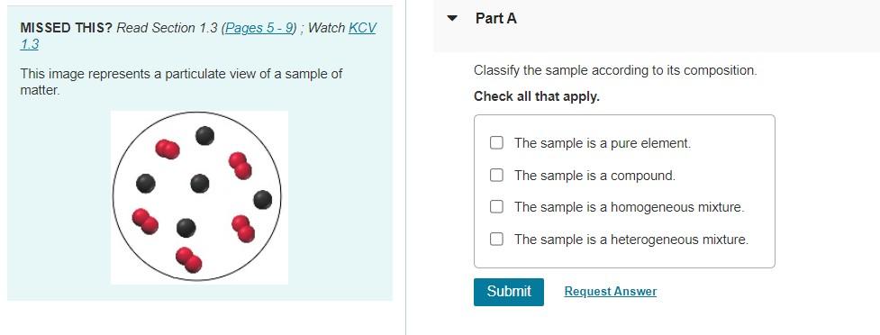 Solved MISSED THIS? Read Section 1.3 (Pages 5-9); Watch KCV | Chegg.com