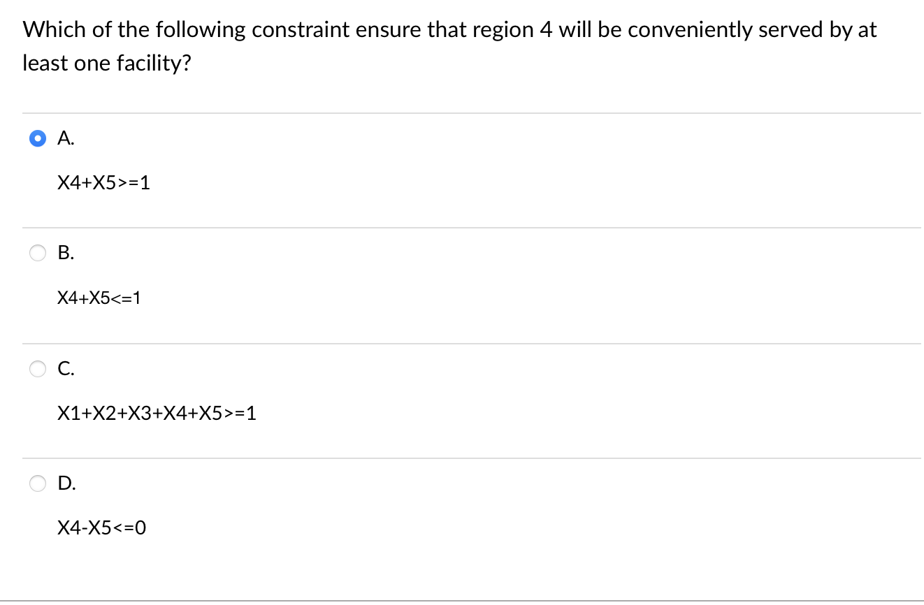 Solved he regions that can be served conveniently by cach | Chegg.com