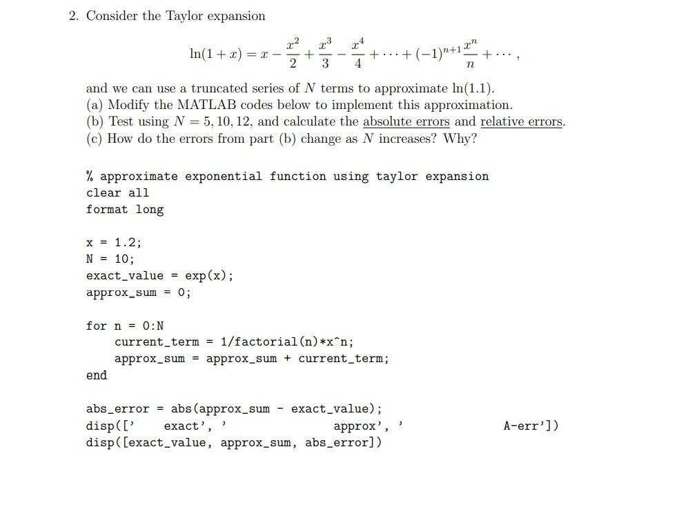 Solved Show that ln(x − √ x 2 − 1) = − ln(x + √ x 2 − 1). | Chegg.com