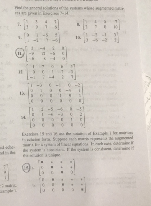 Solved Find the general solutions of the systems whose | Chegg.com