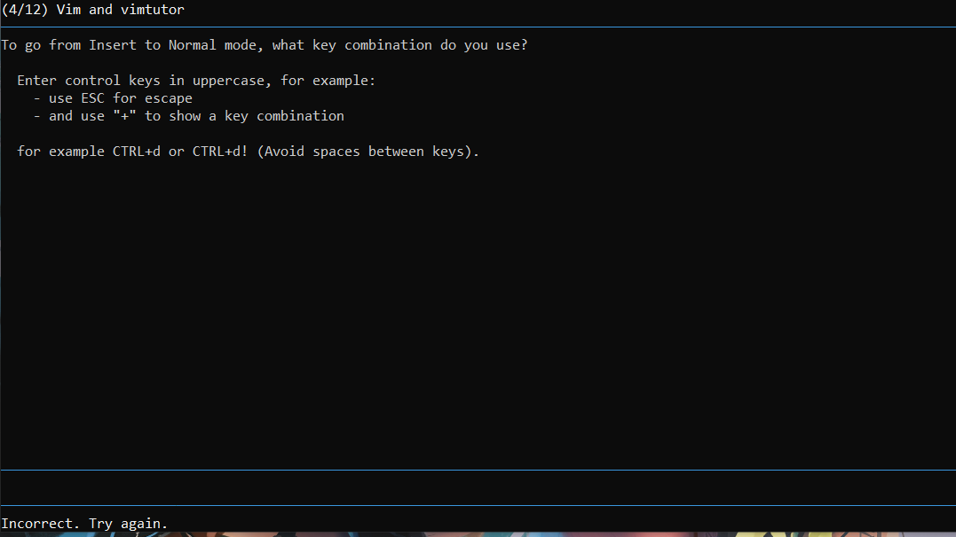 Solved I alreally press the esc and + key board why this cmd | Chegg.com