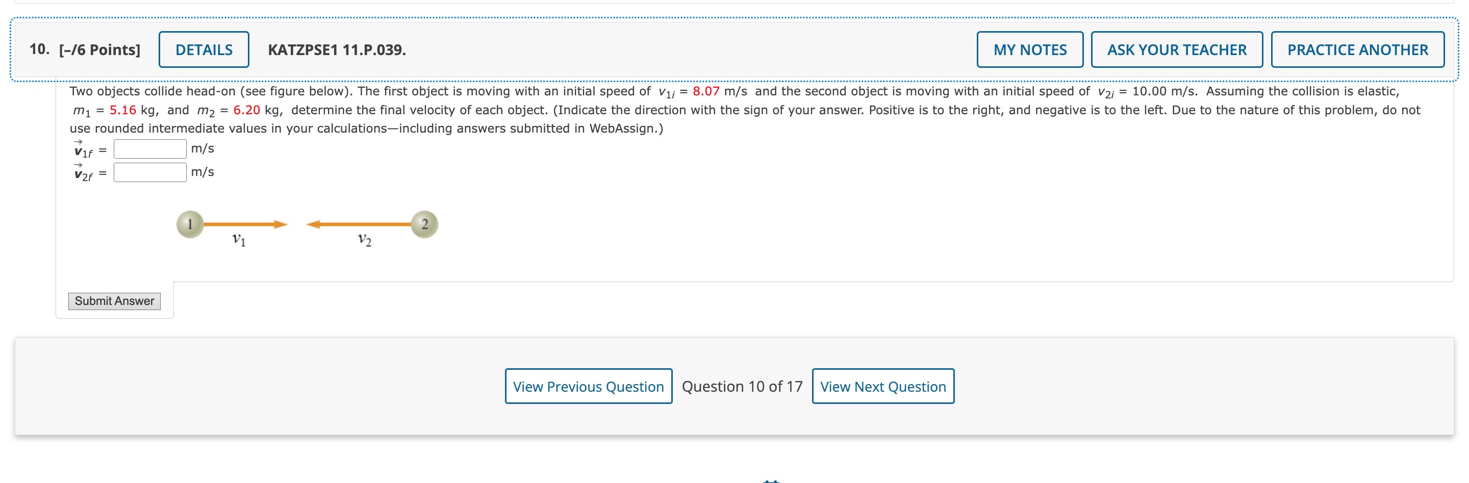 Solved 10. [-16 Points ] KATZPSE1 11.P.039. use rounded | Chegg.com