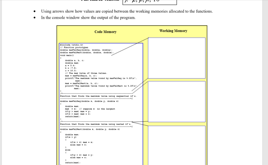 Solved (a) (10 points) The following programming model | Chegg.com