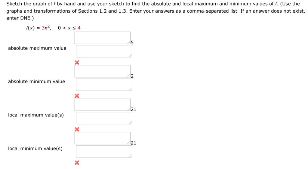 Solved Sketch the graph of f by hand and use your sketch to | Chegg.com