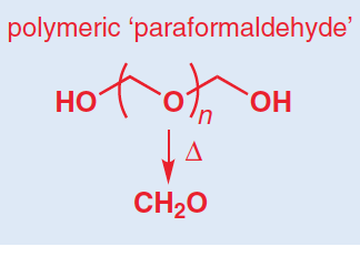 Solved Formaldehyde is formed from the “cracking” of | Chegg.com
