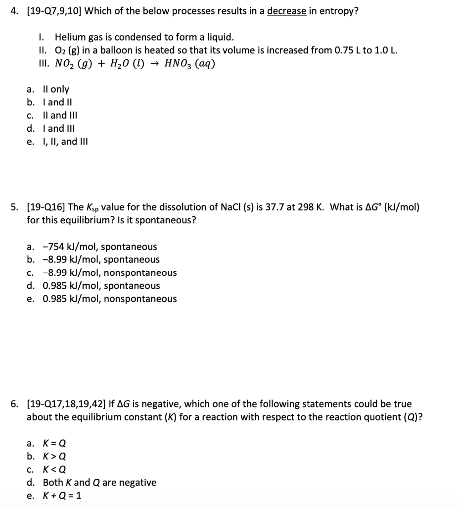 Solved 4. [19−Q7,9,10] Which of the below processes results | Chegg.com