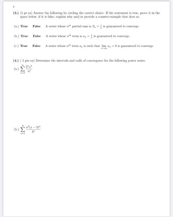 Solved Hi! Can someone please help me with these problems? | Chegg.com