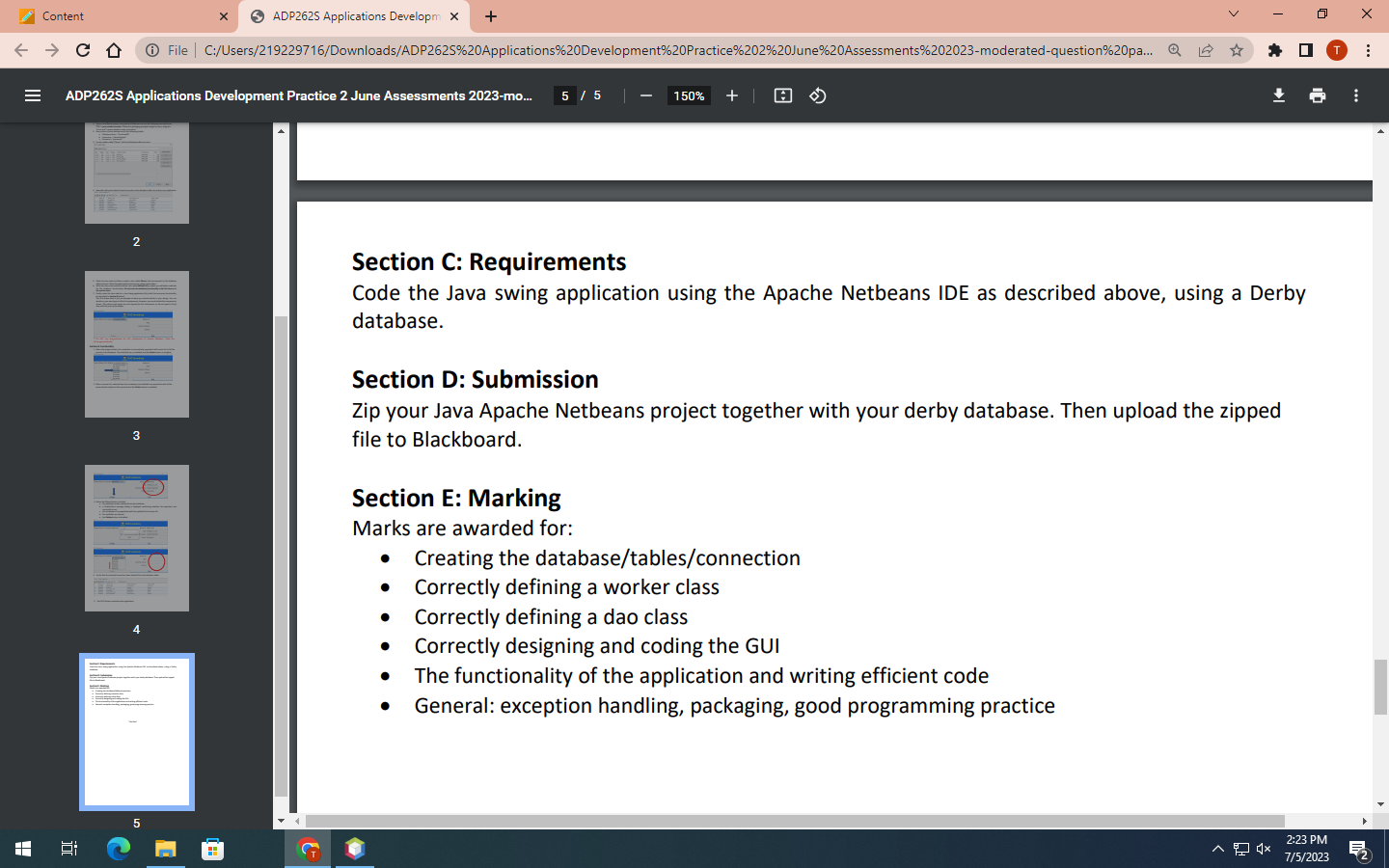 Solved Section A: Getting started 1. Open a new maven | Chegg.com