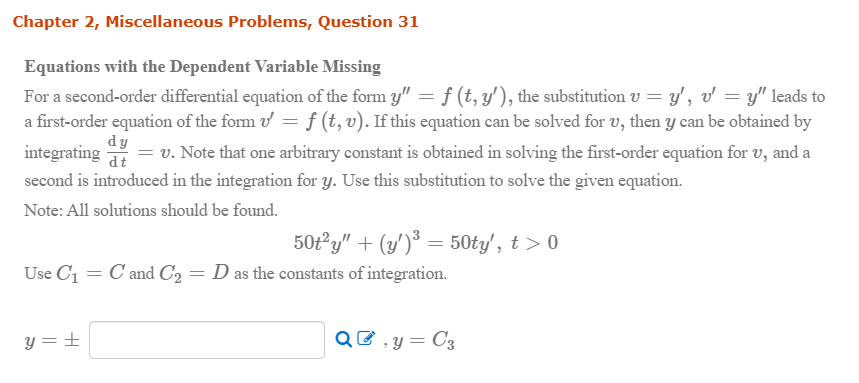 Solved Chapter 2, Miscellaneous Problems, Question 31 | Chegg.com