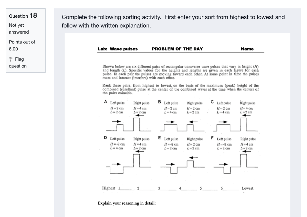 Solved Complete the following sorting activity. First enter | Chegg.com
