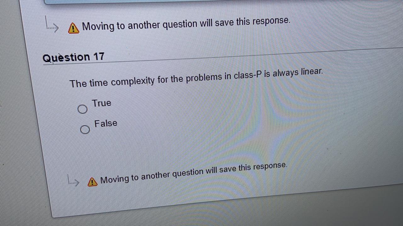 Solved The time complexity for the problems in class-P is | Chegg.com