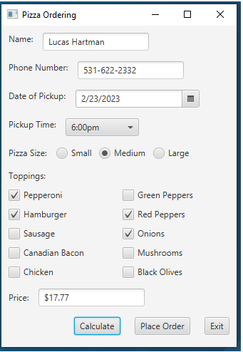 Solved USING JAVA (JavaFX):- For this assignment you are | Chegg.com