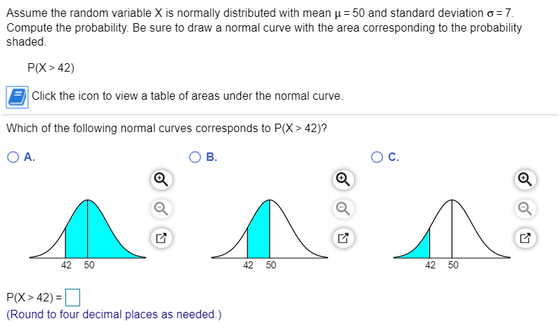 Solved Assume the random variable X is normally distributed | Chegg.com