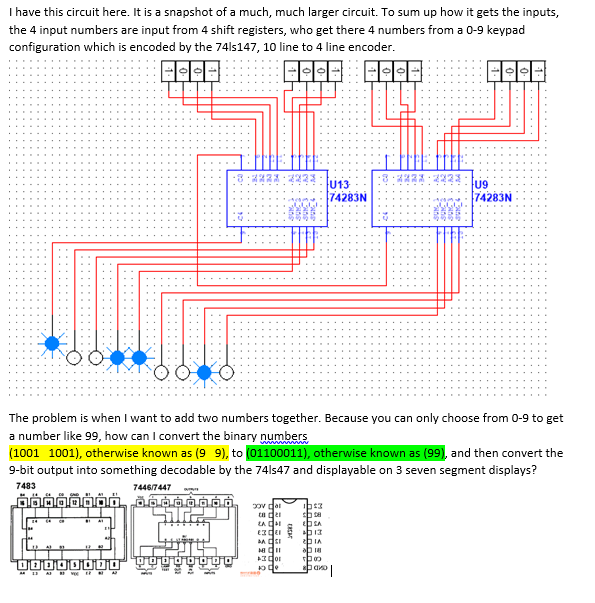 have this circuit here. It is a snapshot of a much, | Chegg.com