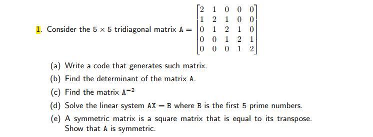 Solved **Only Wolfram Mathematica Code. Don't give | Chegg.com