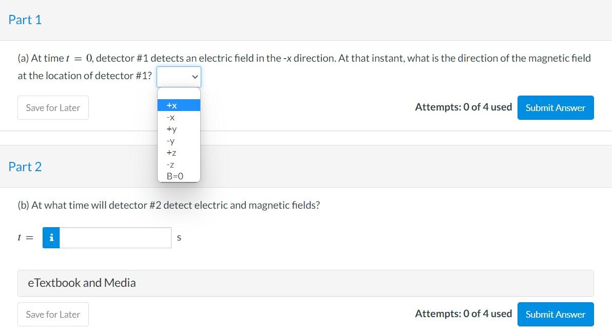 Solved A pulse of electromagnetic radiation is propagating | Chegg.com