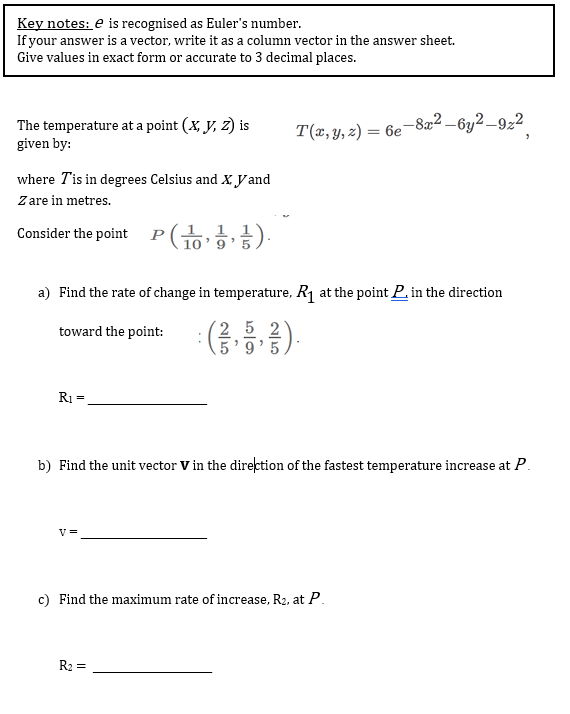 Solved Key notes: e is recognised as Euler's number. If your | Chegg.com