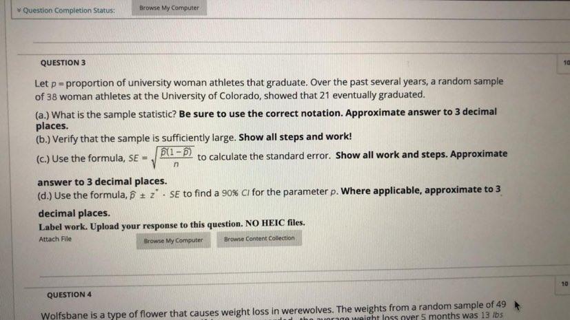 Solved Question Completion Status: Browse My Computer | Chegg.com