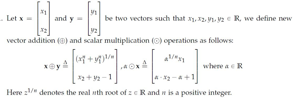 Solved y1 and y - be two vectors such that x1, x2, /1, /2 E | Chegg.com