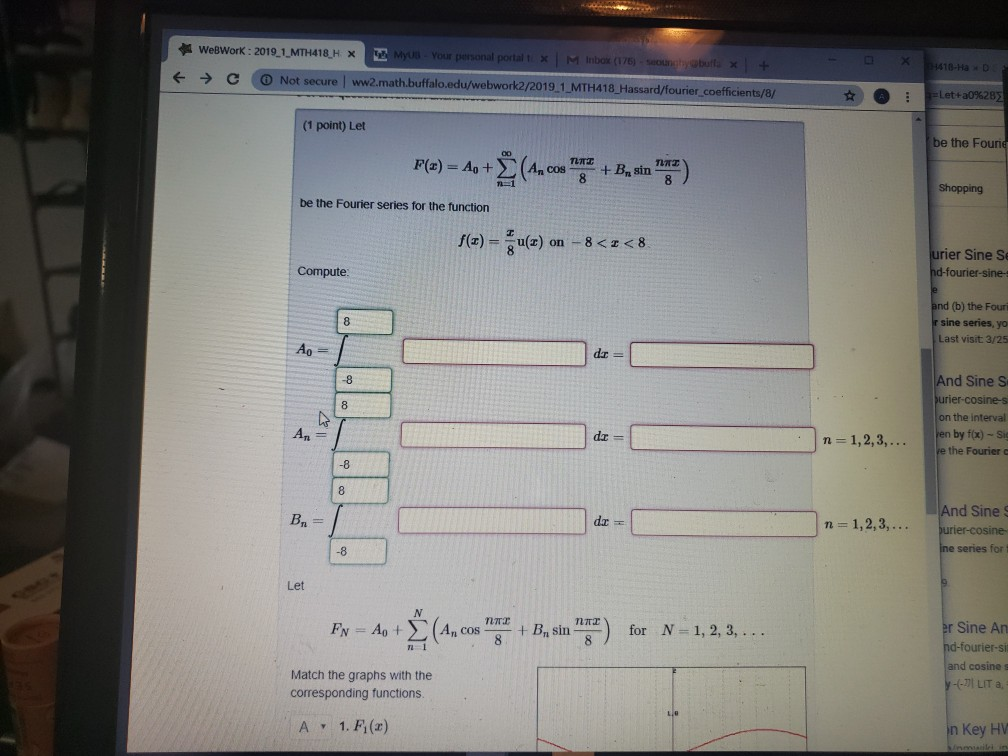 Solved weBworK : 2019,1-MTH418,H × ← → C ⓘNot secure w | Chegg.com