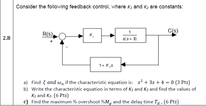 Solved (Ch. 5 Stability of Linear Control Systems and Ch. 7 | Chegg.com