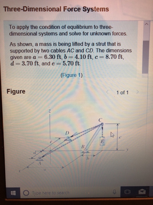 Solved Three-Dimensional Force Systems To apply the | Chegg.com