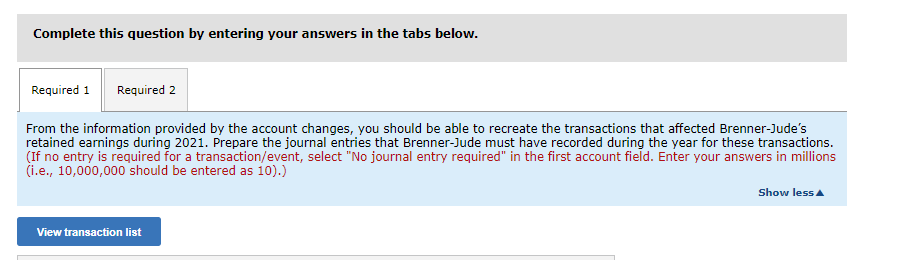 Solved Exercise 18-17 (Algo) Transactions affecting retained | Chegg.com