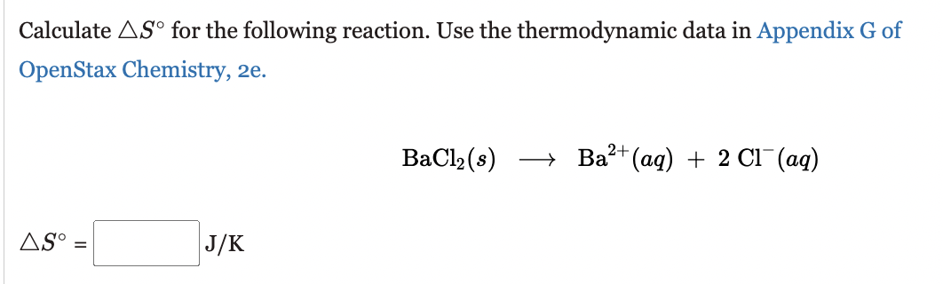 Solved Calculate S∘ for the following reaction. Use the | Chegg.com