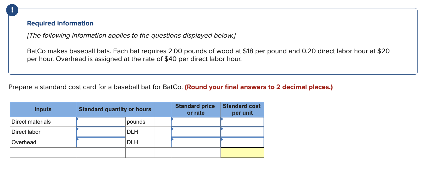 Solved Required information [The following information | Chegg.com