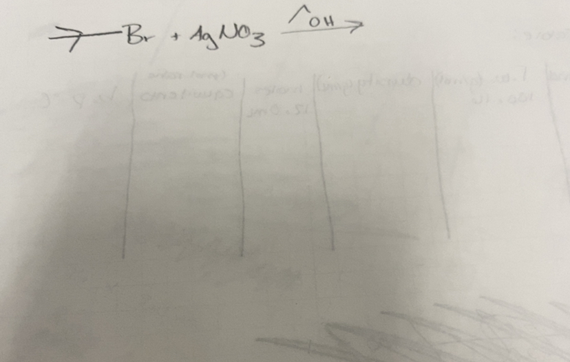 Solved 7−Brr+AgNO3 OH | Chegg.com