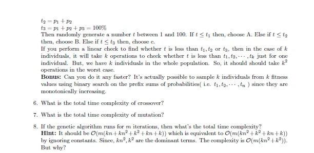 2 Genetic Algorithm Chromosome of Father: 38472325 | Chegg.com