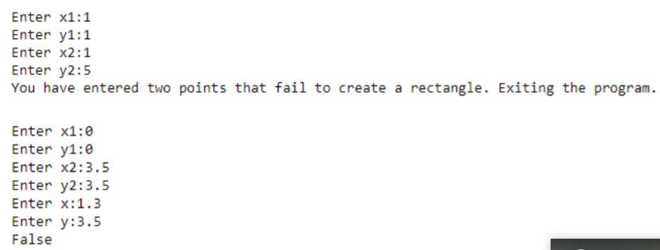 Solved A python program that takes as input two opposite | Chegg.com