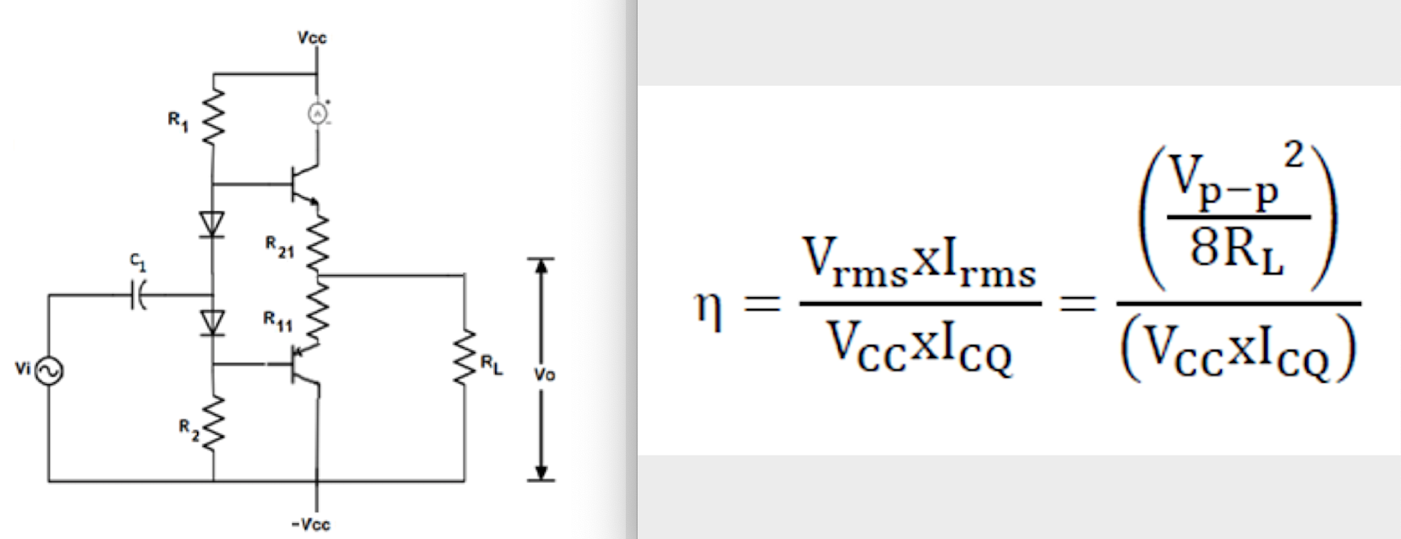 Solved Electronics The figure shows a complementary symmetry | Chegg.com