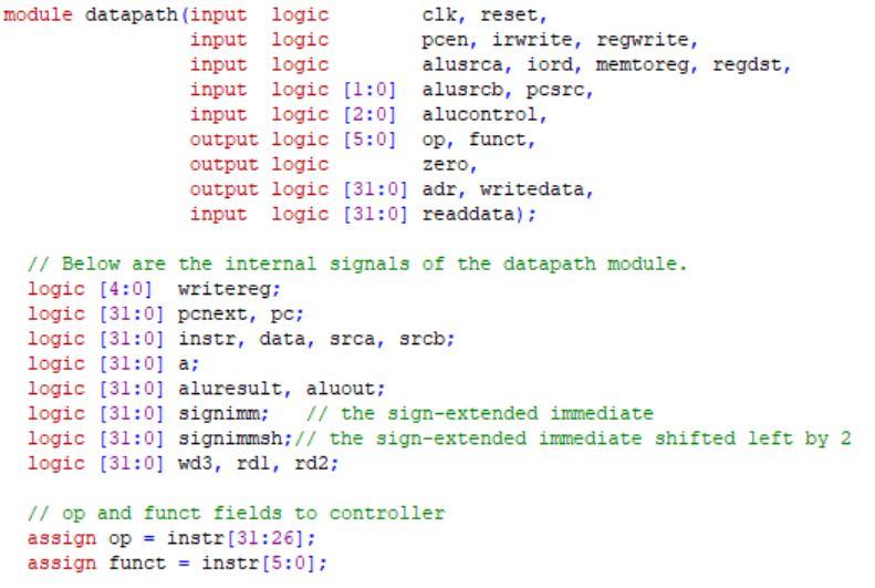 Solved I want to know MIPS multicycle datapath & control | Chegg.com