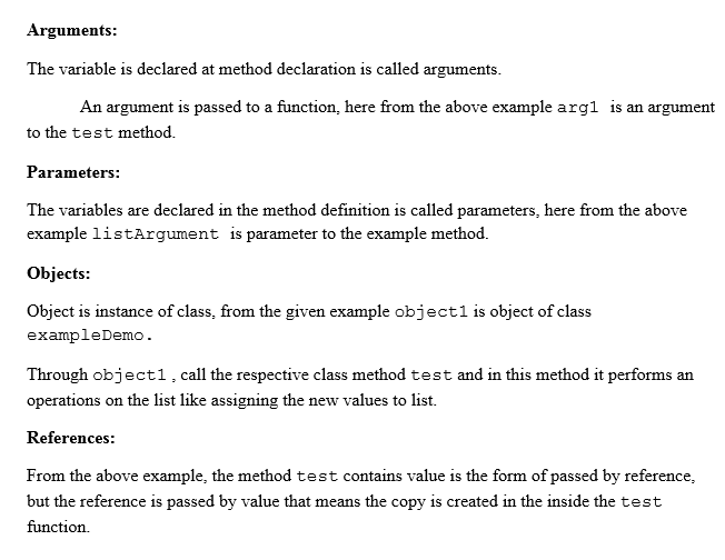 Describe The Difference Between Objects And Values Using The Terms