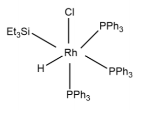 Solved Pph3 Etz Si Rh PPh3 PPh3 | Chegg.com