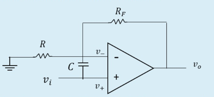 Solved The circuit shown is a 10 gain non-inverting | Chegg.com