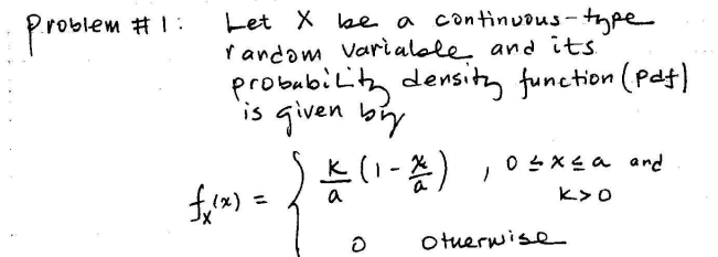 Solved Let x be a continuous-type random variable and its. | Chegg.com