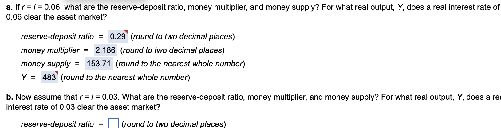Solved When the real interest rate increases, banks have an | Chegg.com