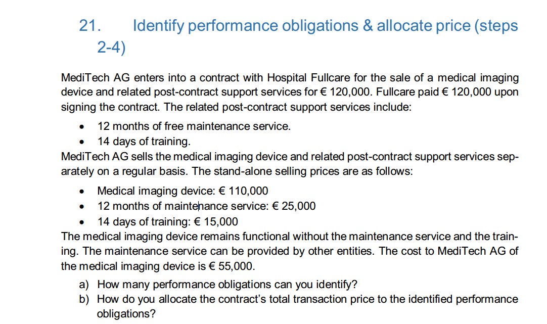 Solved IFRS 15( Five-Step revenue recognition process) | Chegg.com