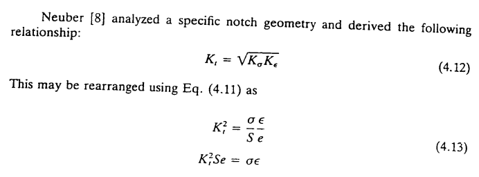 Solved 4.26. As discussed in Section 4.3, a Neuber analysis | Chegg.com