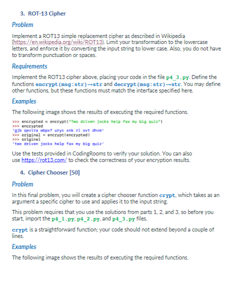 Solved 1. Simple Transposition Cipher The textbook explains | Chegg.com