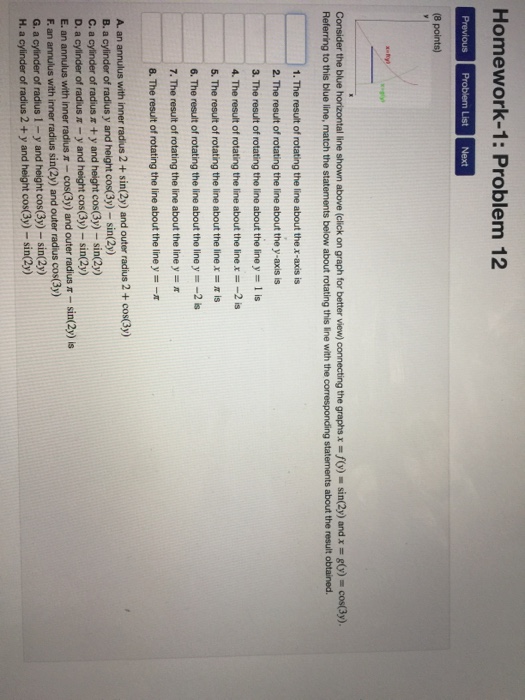 Solved Homework-1: Problem 12 PreviousProblem List Next | Chegg.com