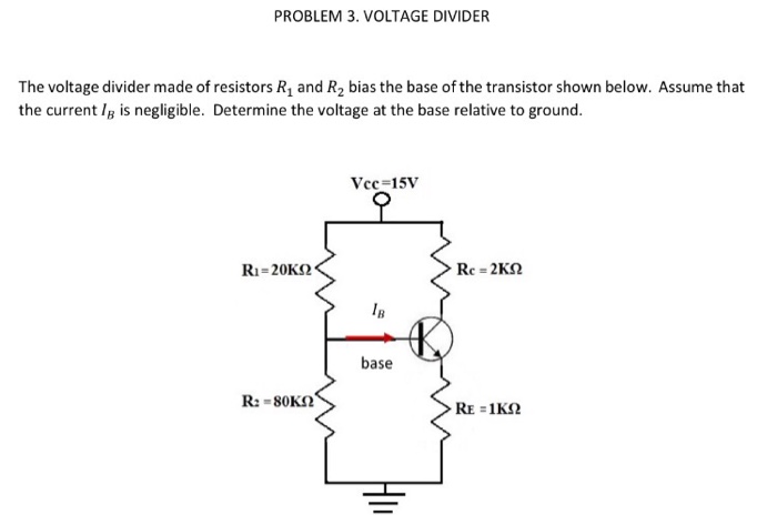 Solved The voltage divider made of resistors R_1 and R_2 | Chegg.com