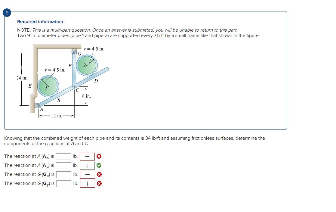 Solved Required information NOTE: This is a multi-part | Chegg.com
