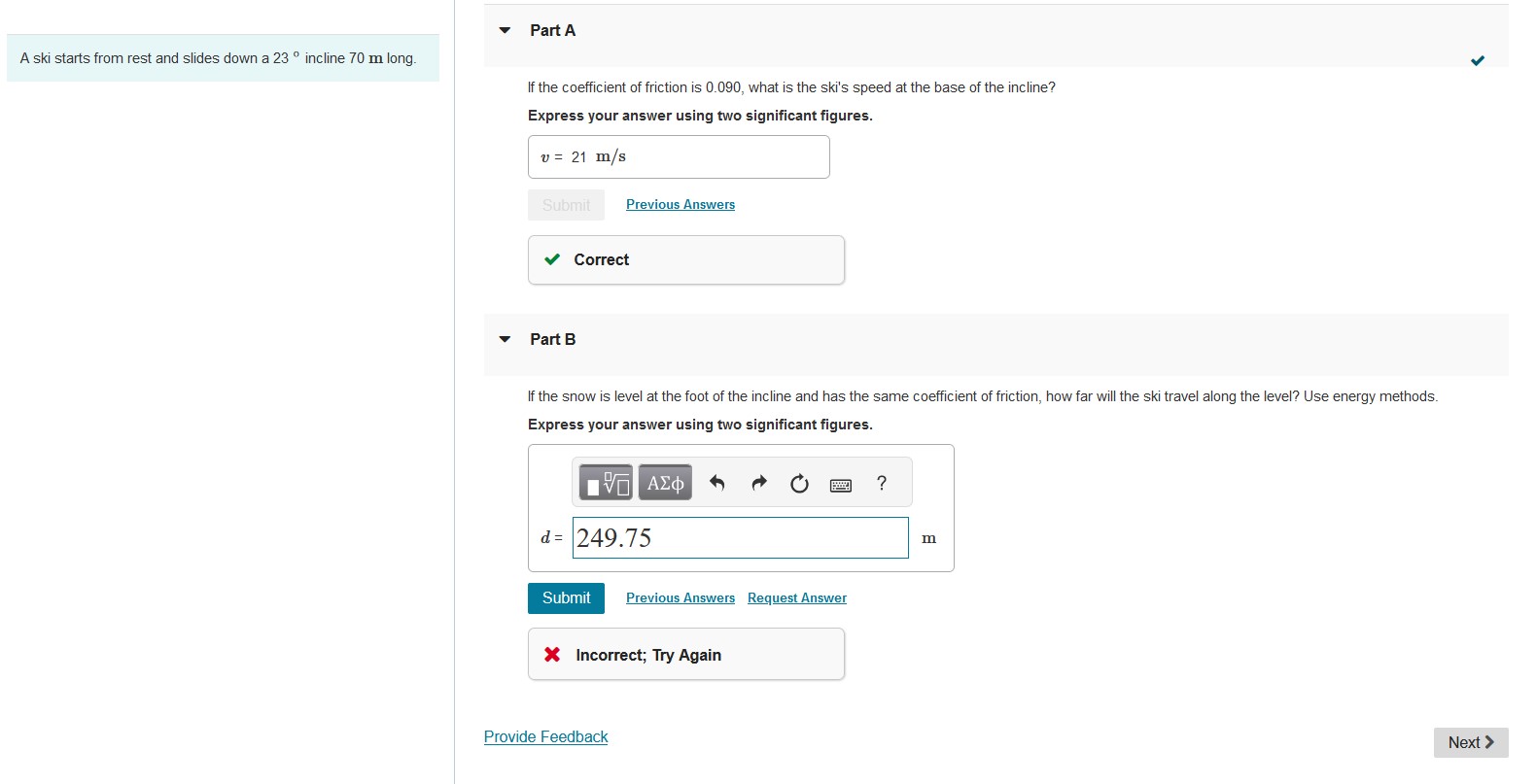 Solved Please help with Part B. ﻿Please explain your answer. | Chegg.com