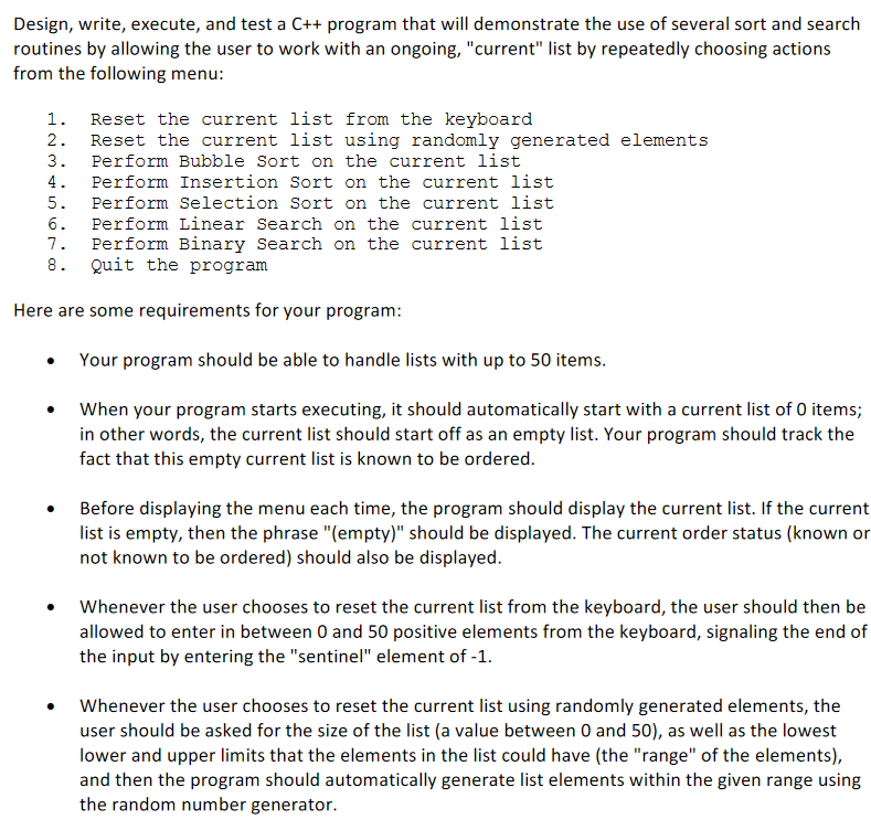 Solved Design, write, execute, and test a C++ program that | Chegg.com