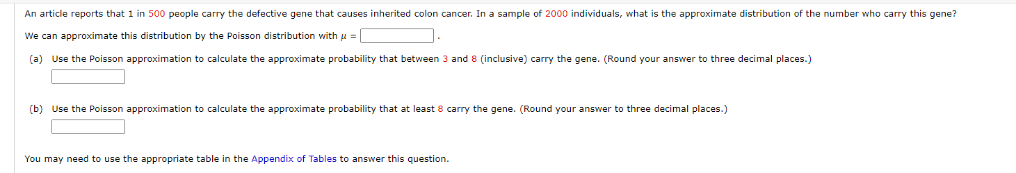 Solved We Can Approximate This Distribution By The Poisson